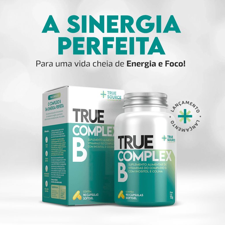 True Complex B: pode com 90 Cápsulas | True Source
